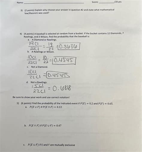 Solved 3 2 Points Explain Why Choose Your Answer In