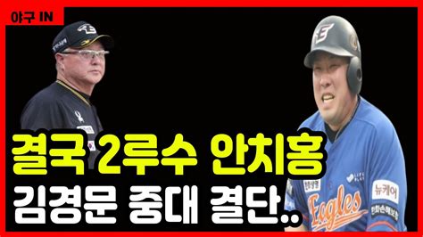 야구 In 한화 이글스 역대급 타선을 위한 김경문 감독의 승부수 2025시즌 통할까 야구 프로야구 Kbo 한화이글스