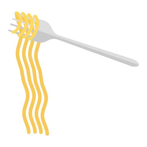Pasta And Fork Vector Art At Vecteezy