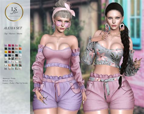 Second Life Marketplace Ls Alexia Set