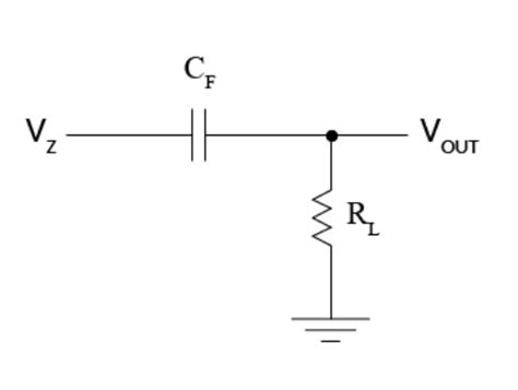 Schematic Of Rc Filter Download Scientific Diagram