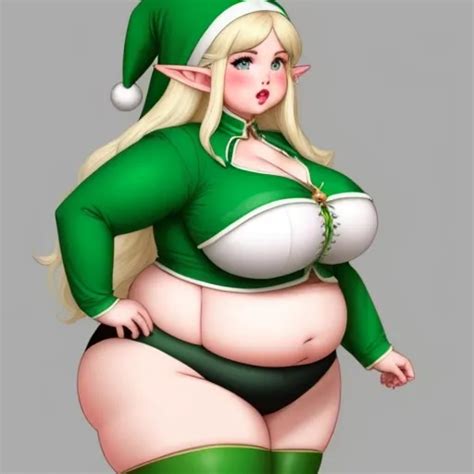 Ai To Make Images Ssbbw Elf Big Belly Obese Female