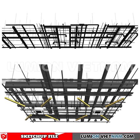 Ceiling Sketchup Models