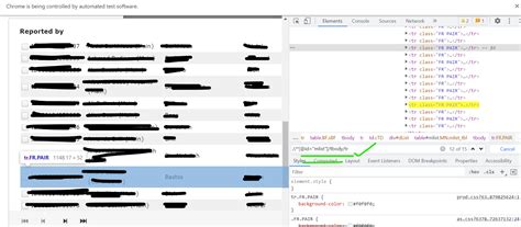 How To Find The Total Number Of Rows In A Nested Table Using Xpath