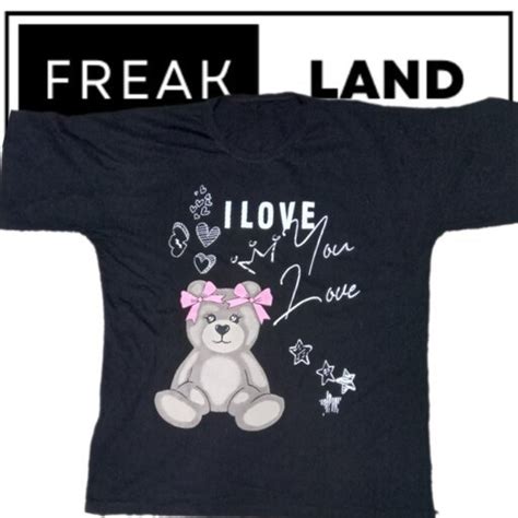 خرید و قیمت تیشرت لش استایل زنانه طرح خرس مشکی فقط 210 تومن بوتیک