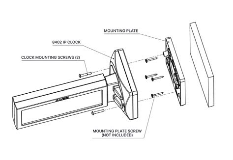 8402 IP Dual Sided Clock User Guide
