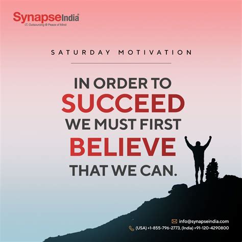 Synapseindia On Linkedin Saturdaymotivatiion Motivation
