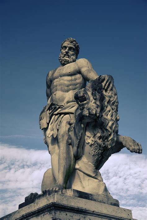 Hercules Greek God Statue
