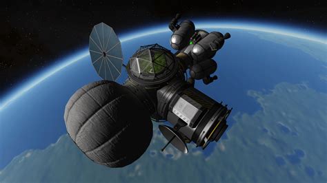 proud of my 5 ton mini space station the kerbal 0 25 r
