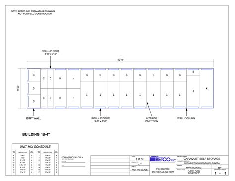 Modern Building Design And Unit Layout