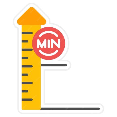Premium Vector Height Limit Flat Illustration