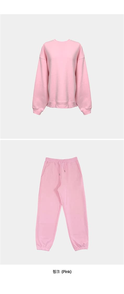 에이비글 Made 윈터 기모 트레이닝복 세트 4color 오버핏 맨투맨 조거팬츠 세트 투피스 남녀공용 유니섹스 커플룩 자체제작맨투맨 자체제작조거팬츠 Set