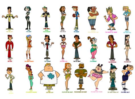 Total Drama 1st Gen Angry By Dtuazon10 On Deviantart
