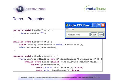 Eclipsecon 08 Agile Rcp Ppt