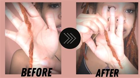 How To Fix Thinning Dreadlocks Fast Youtube