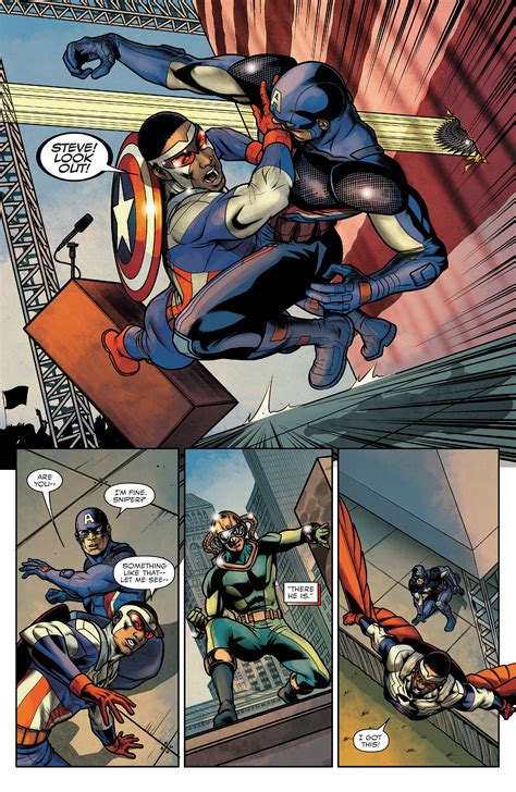Read Online Captain America Sam Wilson Comic Issue 9