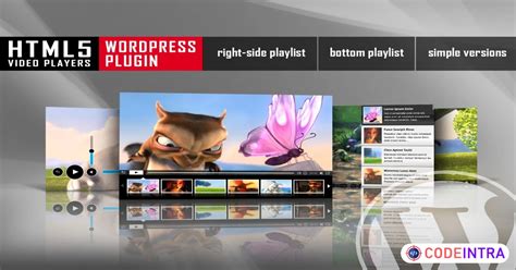 Html5 Video Player With Playlist Wordpress Plugin Codeintra