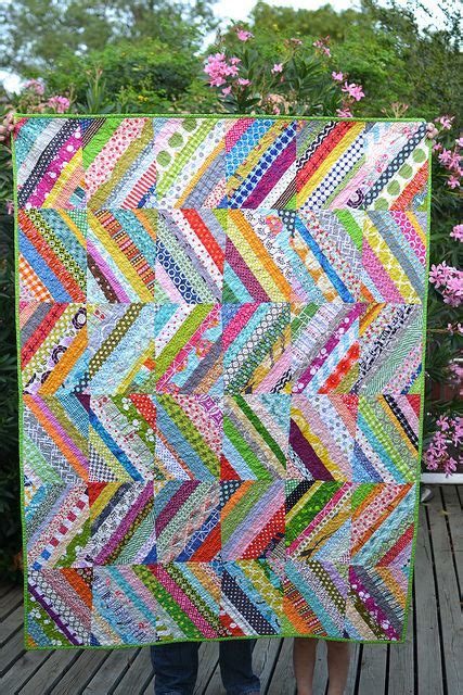 Wonky String Quilt Tutorial Cub Scout Arrow Points Placement