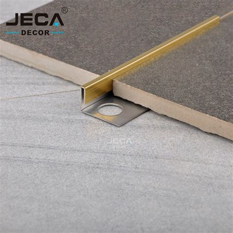 China Low Price Stainless Steel L Shape Tile Trim Suppliers And