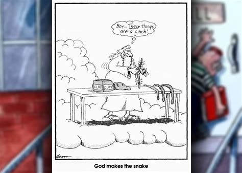 Biblical Far Side Humor 15 Funniest The Far Side Comics About