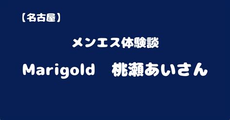 愛知｜中日本メンエスレポート