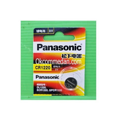 Jual Baterai Panasonic CR 1220 3v Shopee Indonesia
