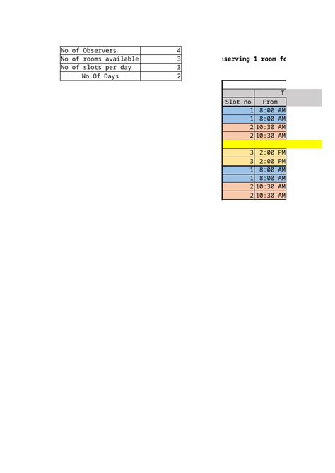 Xlsx Interview Scheduling Dokumentips