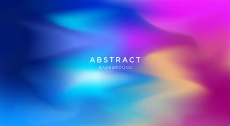 추상 흐릿한 그라데이션 유체 벡터 배경 디자인 벽지 템플릿은 동적 색상 파도 및 기하학적 모양을 가지고 있습니다 가상현실에 대한 스톡 벡터 아트 및 기타 이미지 Istock