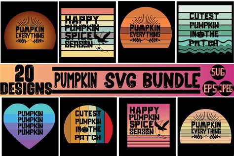 Pumpkin SVG Bundle Bundle · Creative Fabrica