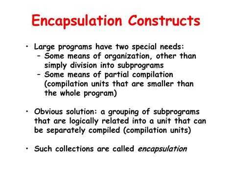 Abstract Data Types And Encapsulation Concepts Ppt Download