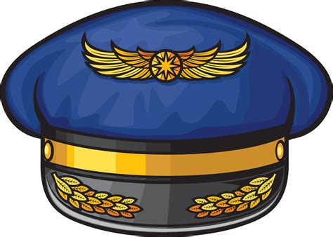Hat Of Airline Pilots 3195944 Vector Art At Vecteezy
