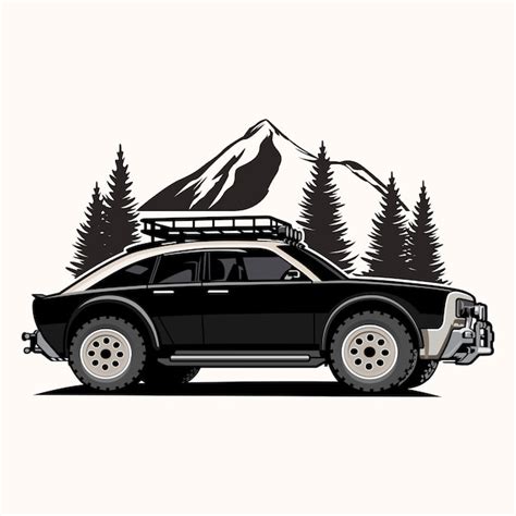 Premium Vector Car Suv Illustration Design Vector