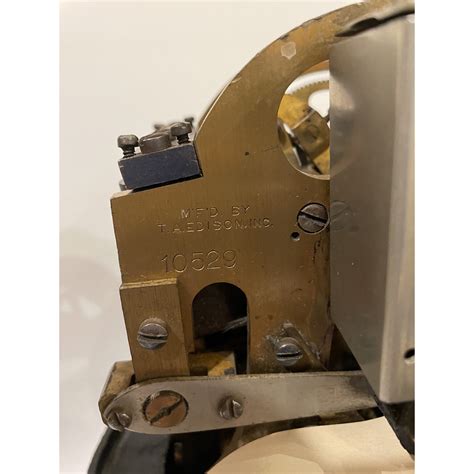Edison Stock Ticker Tape Machine Original 1920s Off The Wall Antiques