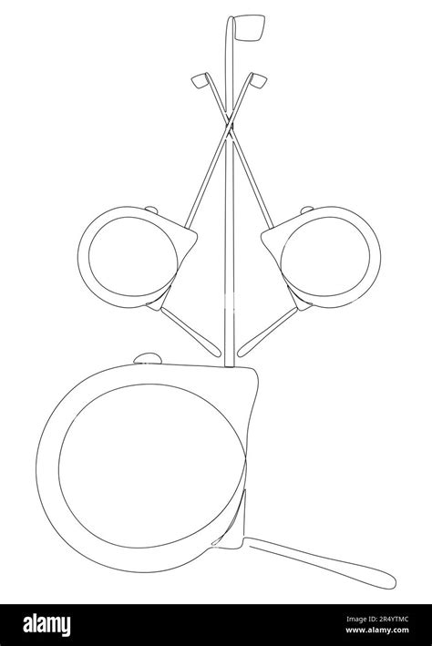 One Continuous Line Of Ruler Tape Thin Line Illustration Vector Concept Contour Drawing