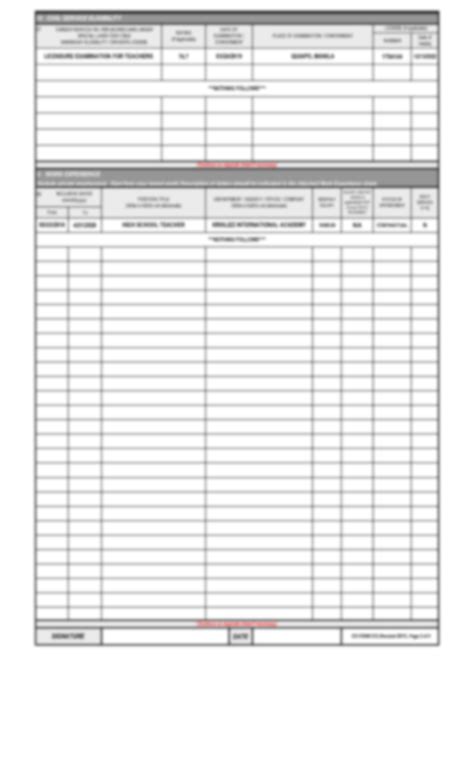 Personal Data Sheet Pdf At Christy Nathan Blog