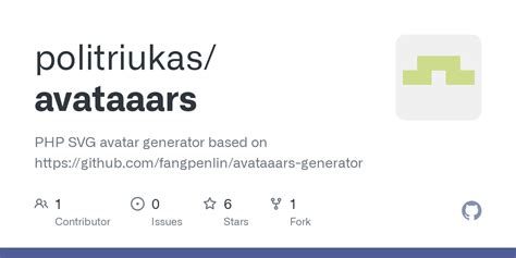 Github Politriukas Avataaars Php Svg Avatar Generator Based On Https