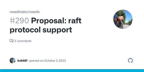 Proposal Raft Protocol Support Issue 290 Rosedblabs Rosedb GitHub