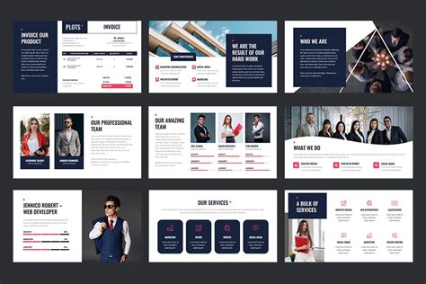 商务企业公司年终总结汇报Keynote模板 PLOTS Project Proposal Keynote Template GOOODME 果觅网gooodme