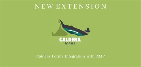 Introducing Caldera Forms Compatibility In Amp Amp For Wordpress
