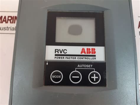 Abb Rvc8 5a Power Factor Controller 380 440v Aeliya Marine Tech