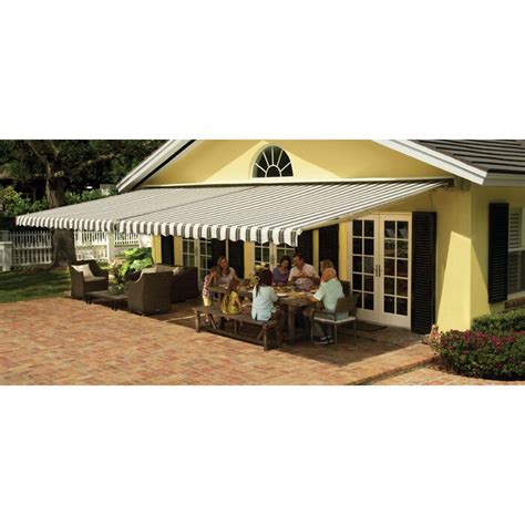 Sunsetter Motorized Woven Acrylic Retractable Standard Patio Awning