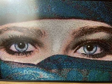 I Created A Photorealistic Fuse Bead Project Out Of 58 482 Beads Bored Panda