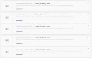 Failed Network Error When Downloading ISSUE RESOLVED