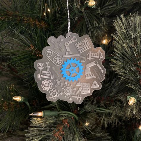 Custom Engineering Ornament Christmas Ornament Engineering Etsy