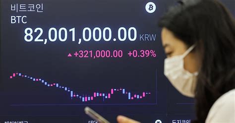 가상화폐 비트코인 약세