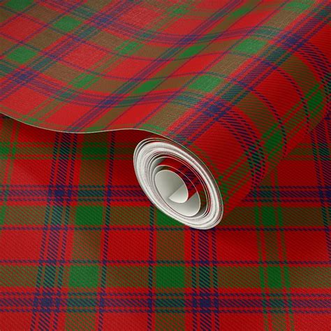 Scottish Clan Maccoll Tartan Plaid Wallpaper Spoonflower
