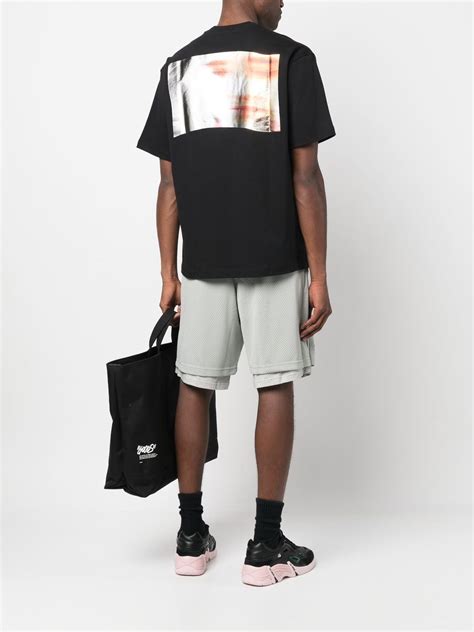 Diesel Foil Print Short Sleeve T Shirt Farfetch