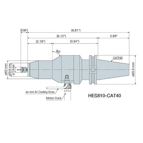 HES810-CAT40 - NSK America Corporation