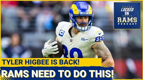 Rams Activate Tyler Higbee Rams Path To Clinching Playoff Berth Jared