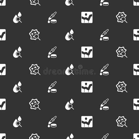Set Graph Chart Infographic Microorganisms Under Magnifier Drop And Magnifying Glass And